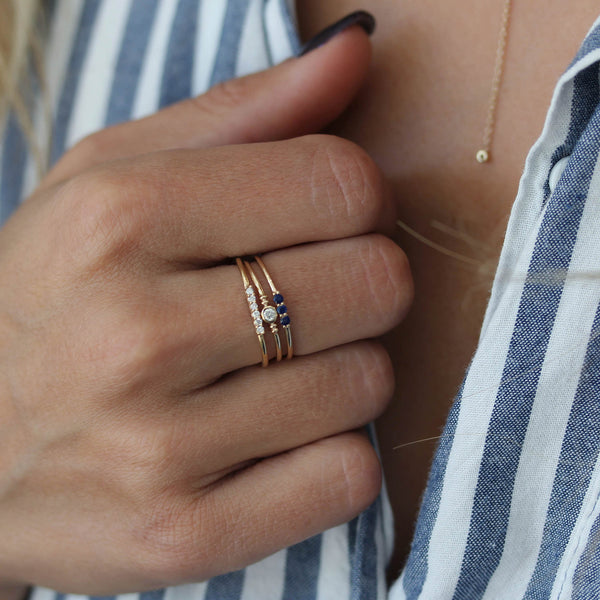 MINI TWIST DIAMOND RING – LUMO